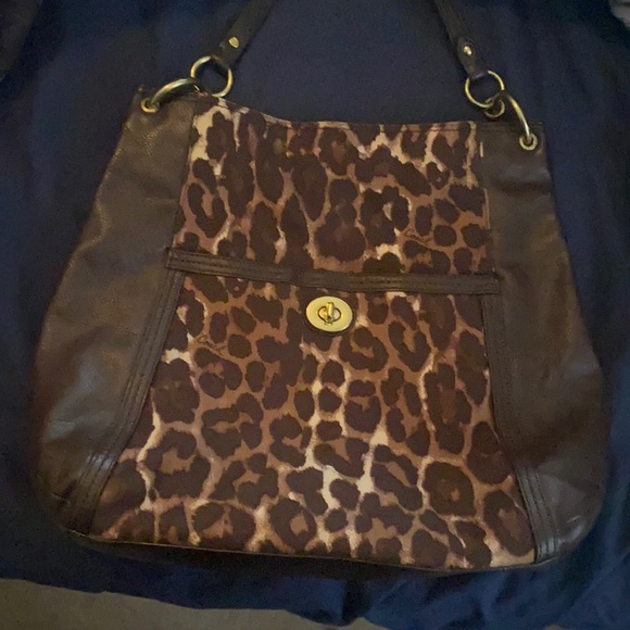 Coach | Bags | Leopard Purse | Poshmark